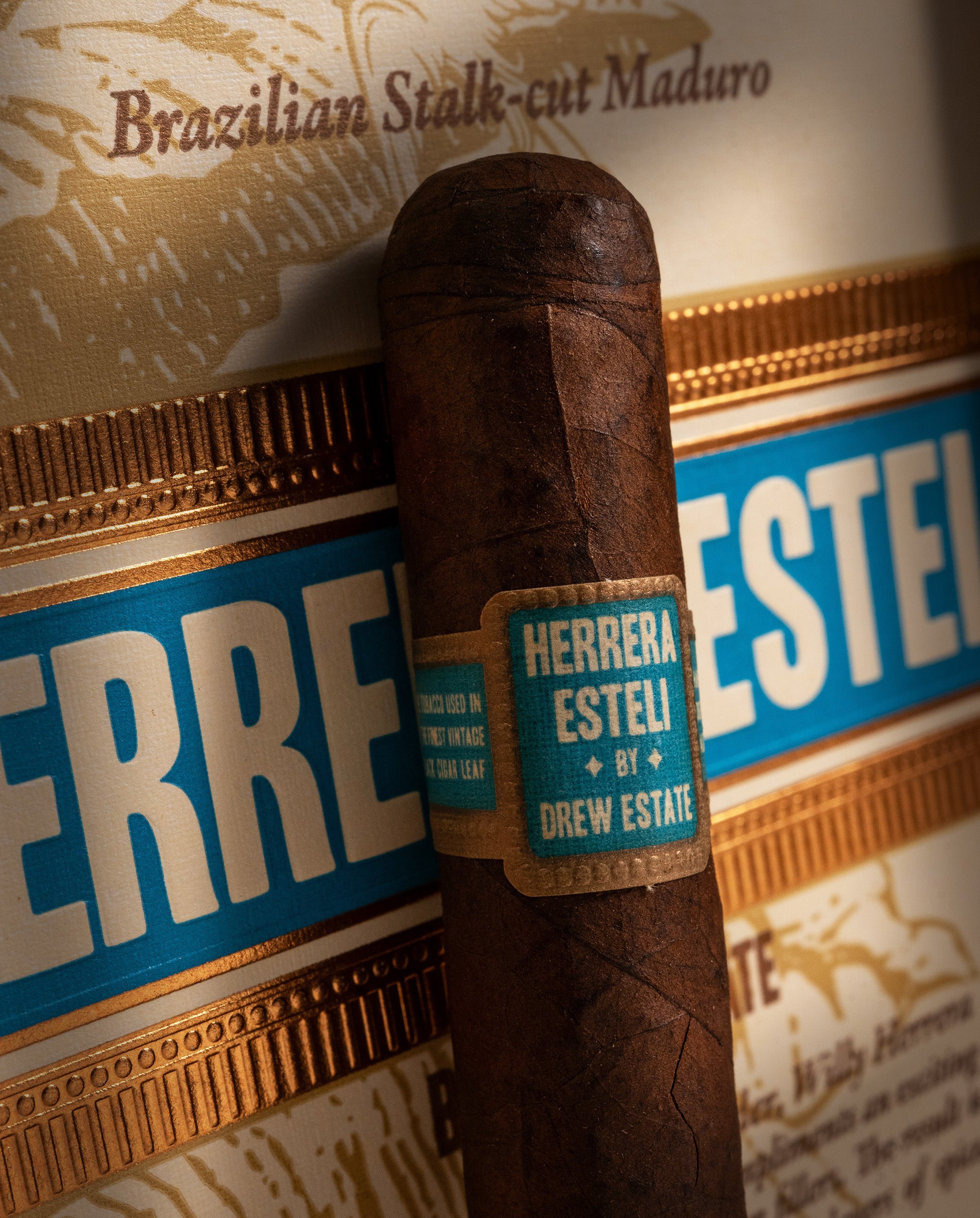 Herrera Estelí Brazilian Maduro Robusto Grande - 5¼×52 Medium-Full ...