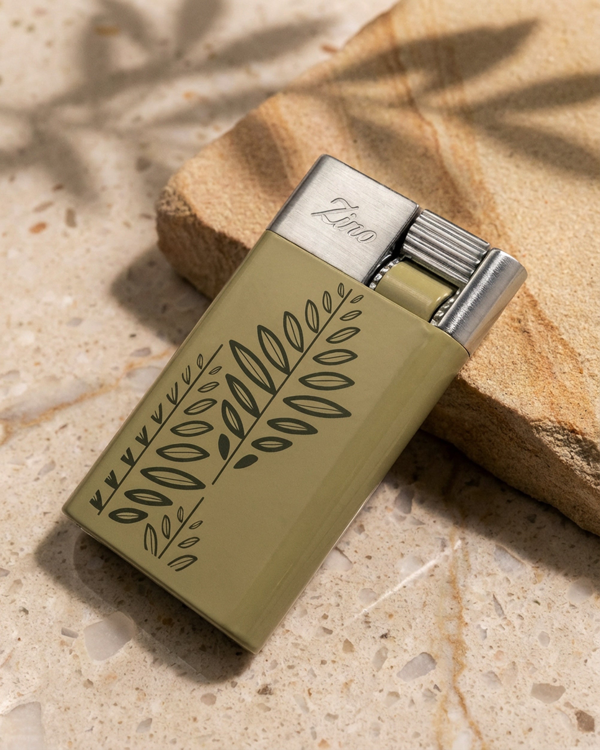 Zino Z-Collection Green ZM Jetflame Lighter | nextCIGAR